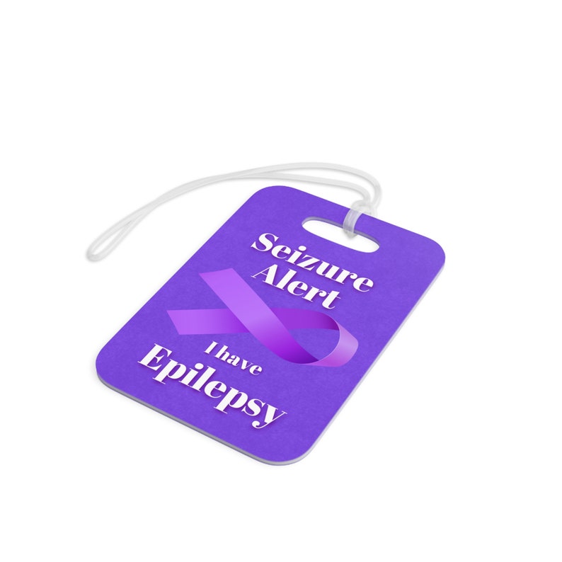 Epilepsy Awareness and Seizure Alert Bag Tag, in Case of Emergency How ...