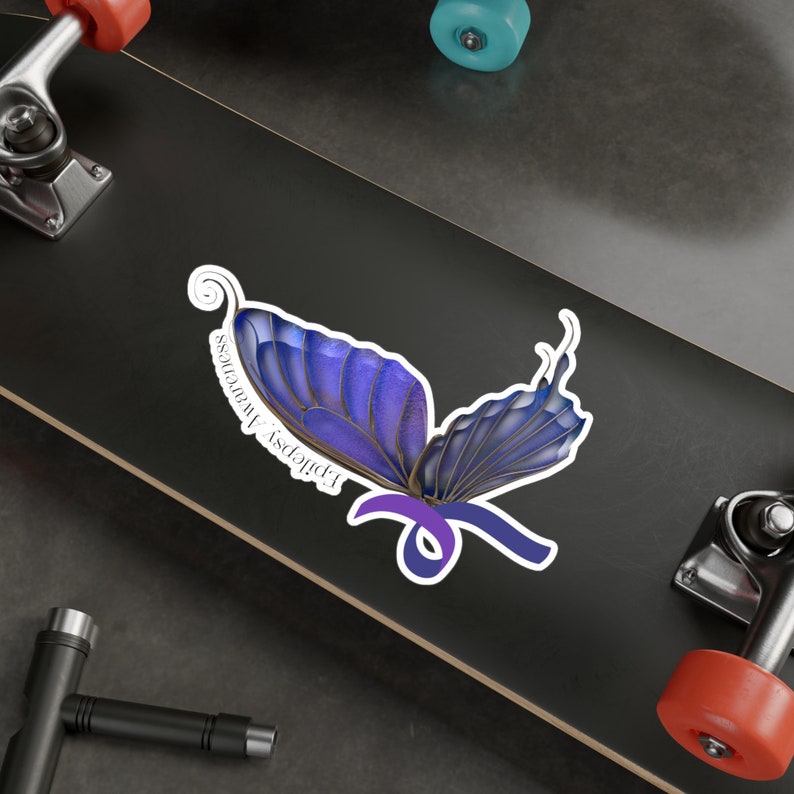 Epilepsy Butterfly Sticker | Minimal Stickers | Stickers for Laptops ...