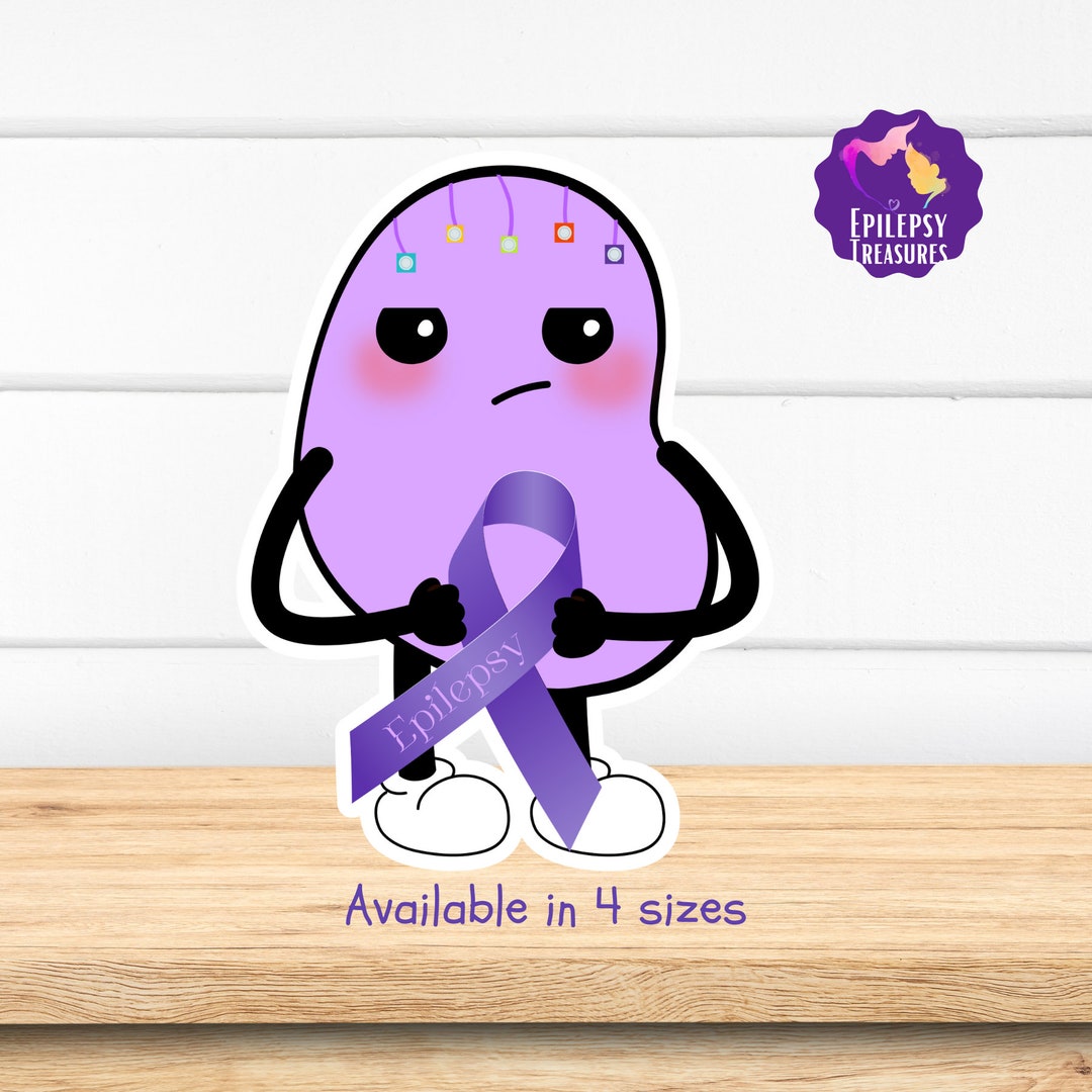 Epilepsy Sticker | Angry Bean Stickers | Stickers for Laptops, Water ...