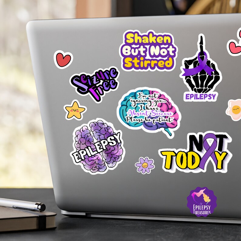Seizure Free Sticker Seizure Awareness Stickers Stickers for Laptops ...
