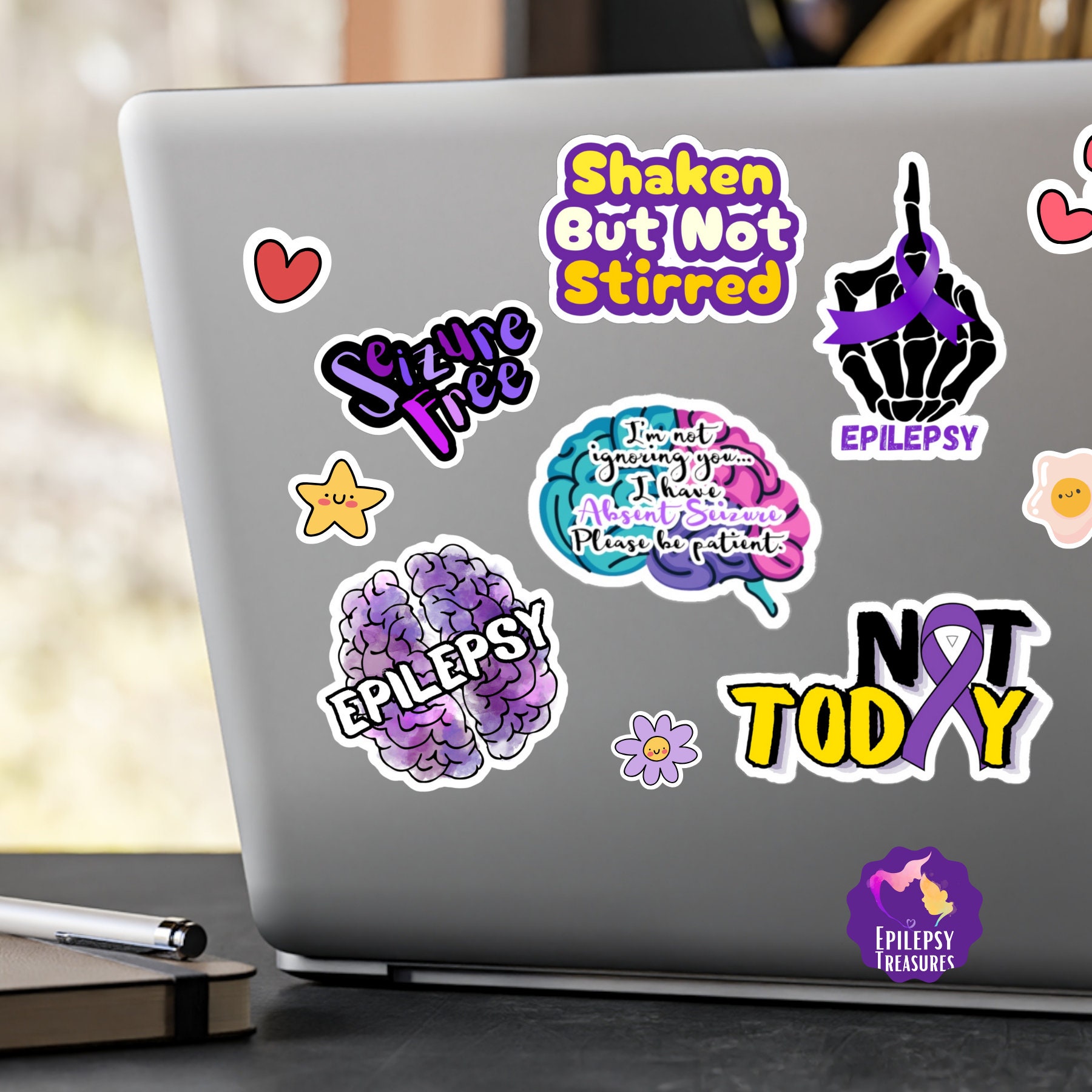 Seizure Free Sticker Seizure Awareness Stickers Stickers for Laptops ...