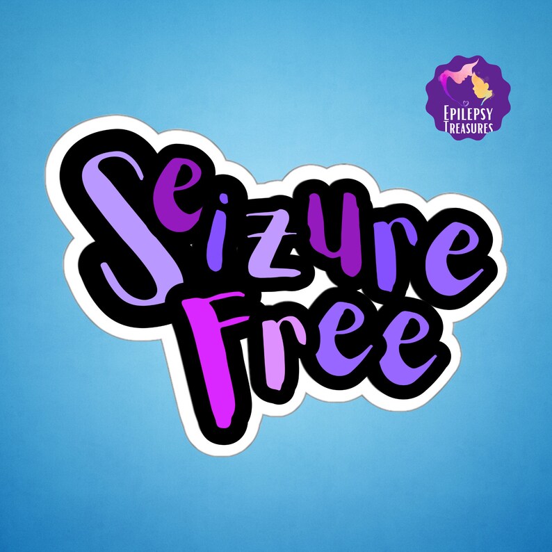 Seizure Free Sticker Seizure Awareness Stickers Stickers for Laptops ...
