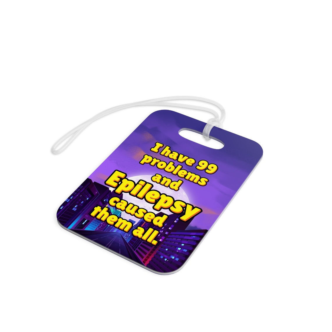 Funny Epilepsy Tag, in Case of Emergency, Medical Alert Tag, Epilepsy ...