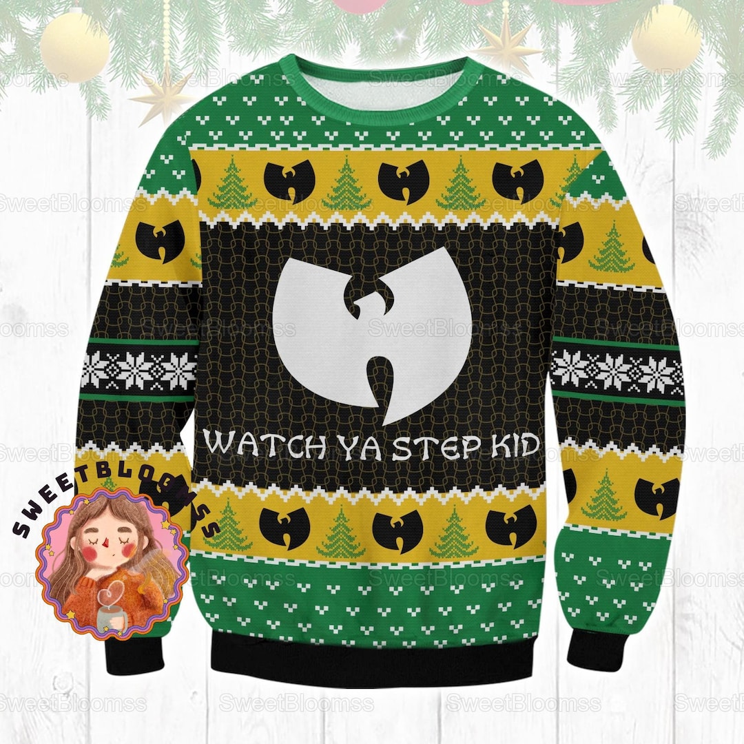 Christmas Wu Tang Clan Ugly Sweater Wu Tang Clan Christmas - Etsy