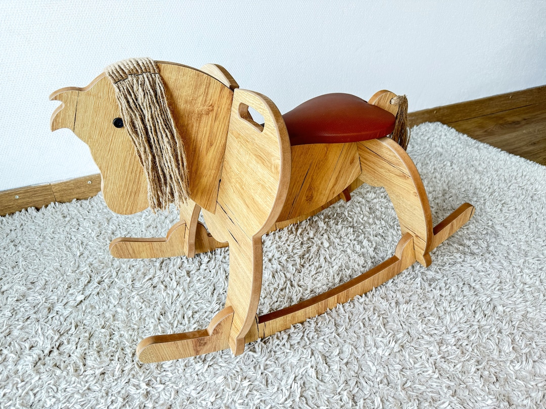 Montessori Rocking Chair, Baby Room Rocking Animal, Children's Room ...