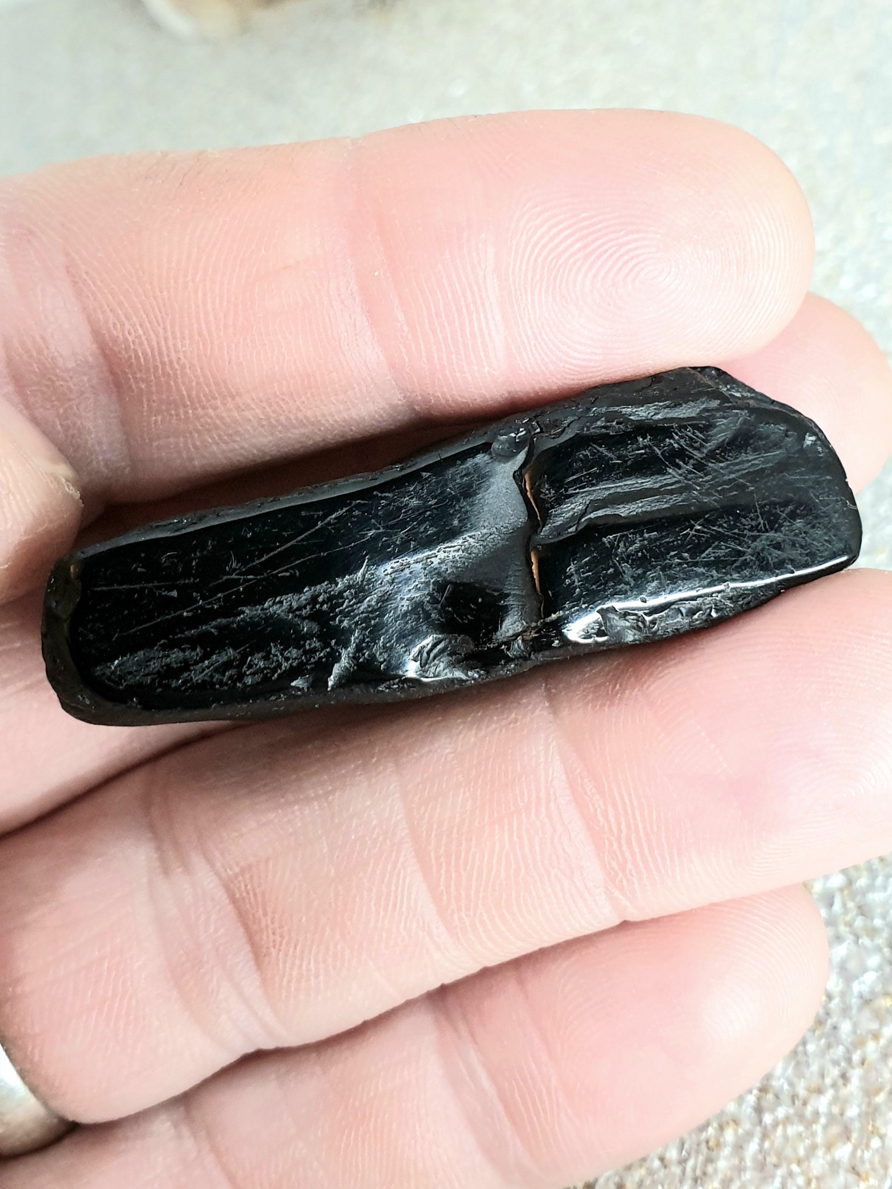 Whitby Jet Rare Gem Natural Genuine Beach Find Gemstone Black Jet ...