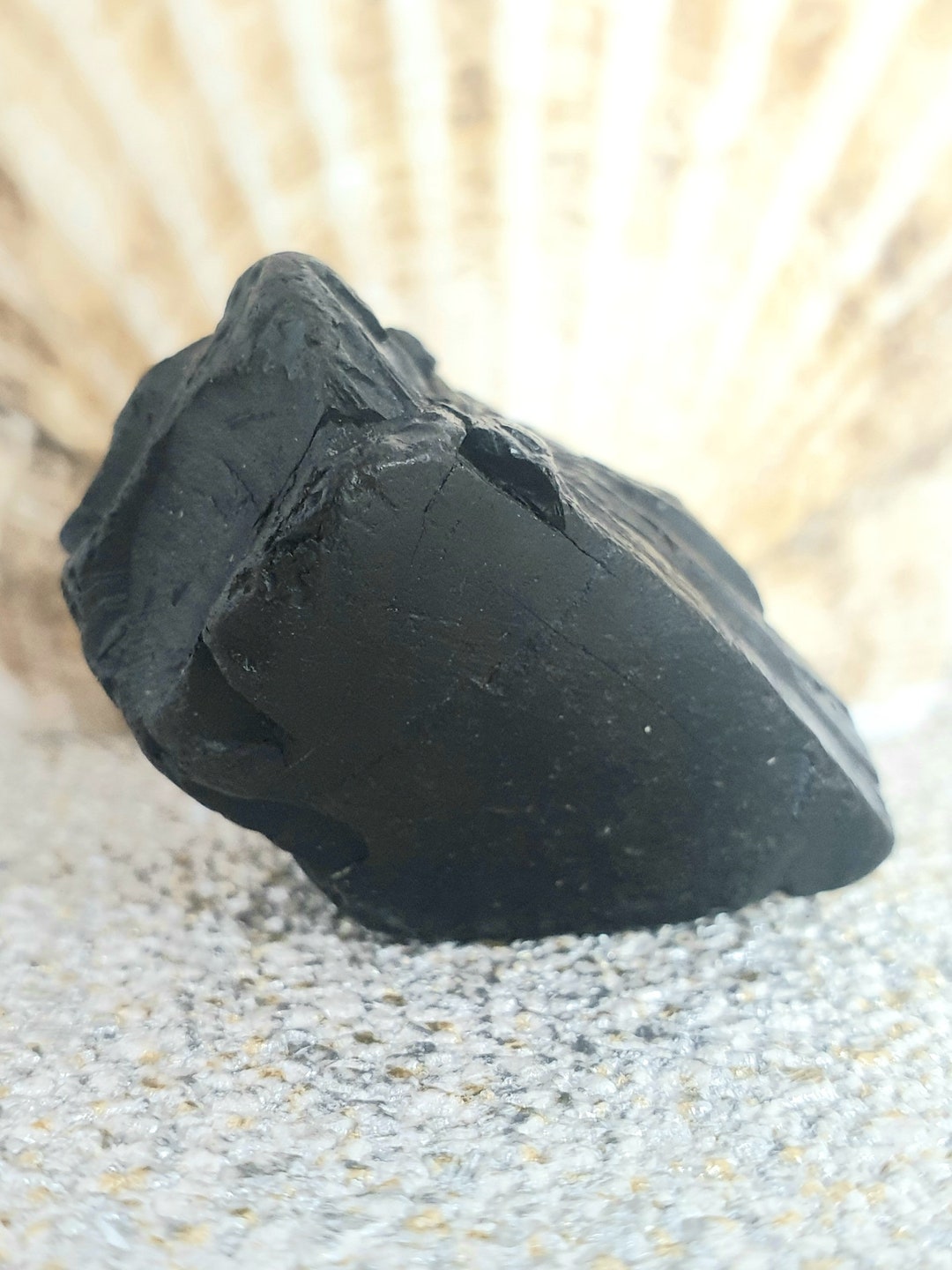 Whitby Jet Rare Gem Natural Genuine Beach Find Gemstone Black Jet ...