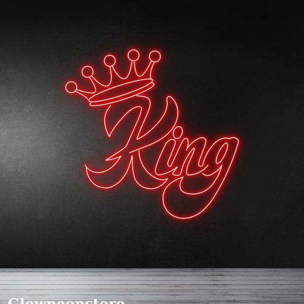 King Crown Led Sign - Etsy