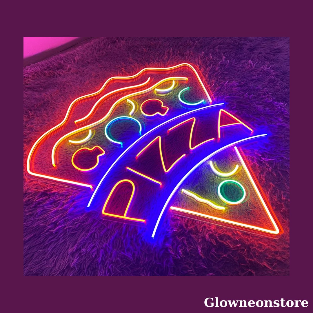 Pizza Neon Sign Pizza Led Sign Italian Restaurant LED Light - Etsy