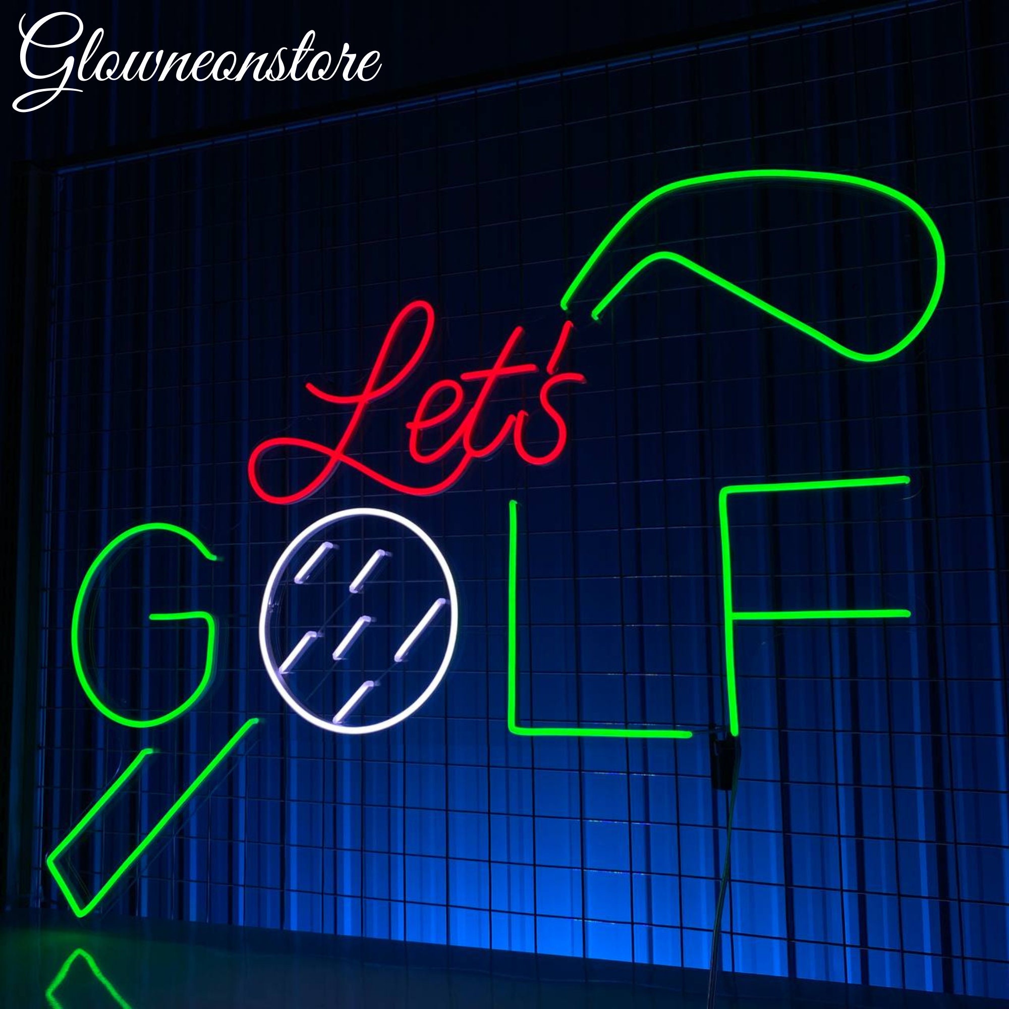 Let's Golf Neon Sign Golfing LED Sign Golf Lover Gifts - Etsy