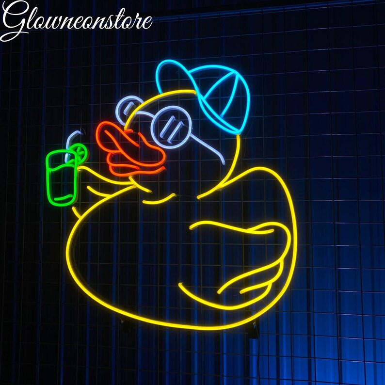 Duck Drinks Cocktail Led Sign Duck Neon Sign Animal Lover - Etsy Duck Drinks Cocktail Led Sign Duck Neon Sign Animal Lover - Etsy