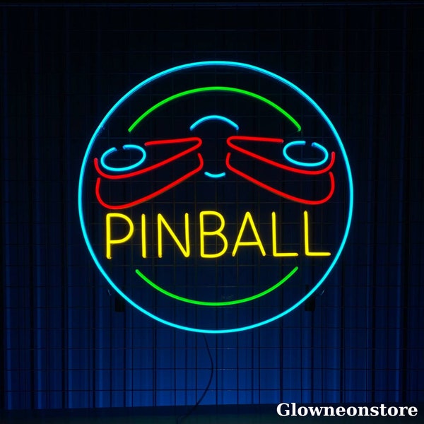 Pinball Neon Sign - Etsy