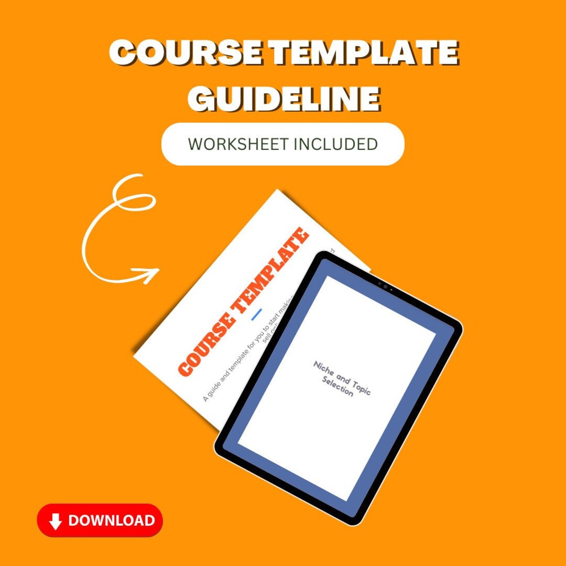 High Quality 2024 Vintage Theme Planner Journal With Freebie Course Template Guideline Road Map ...