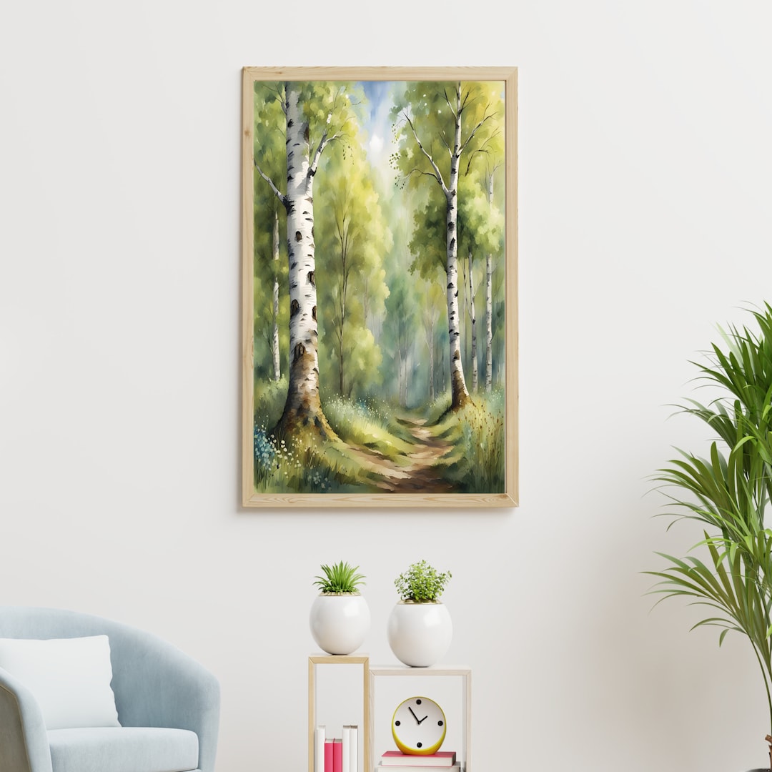 Beautiful Scenery Summer Scene Poster Print Landscape Scenery DIY Wall ...