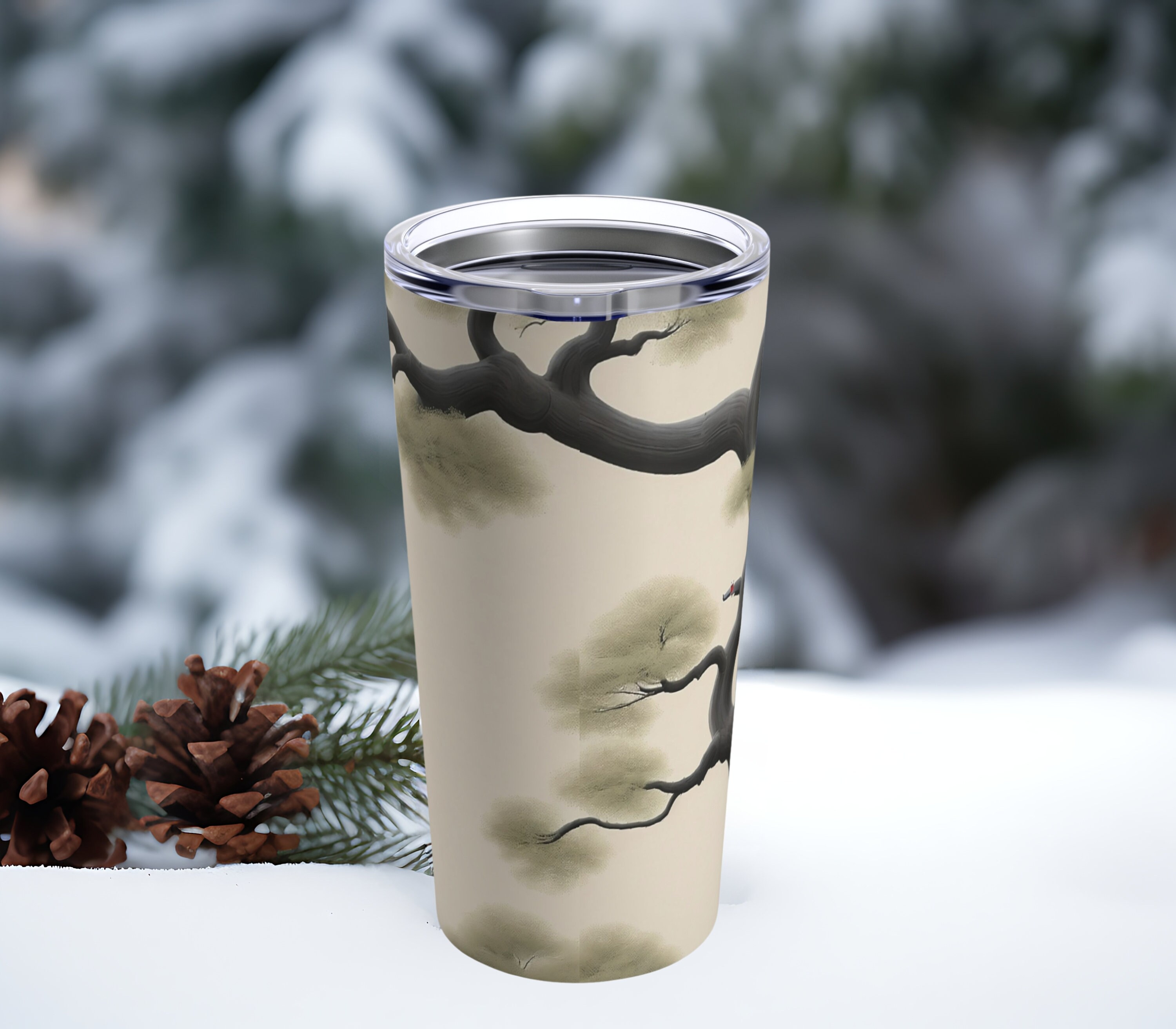 Japandi Style Tumbler, Japandi Tumbler Wrap, Japandi Design Wrap, Wabi ...