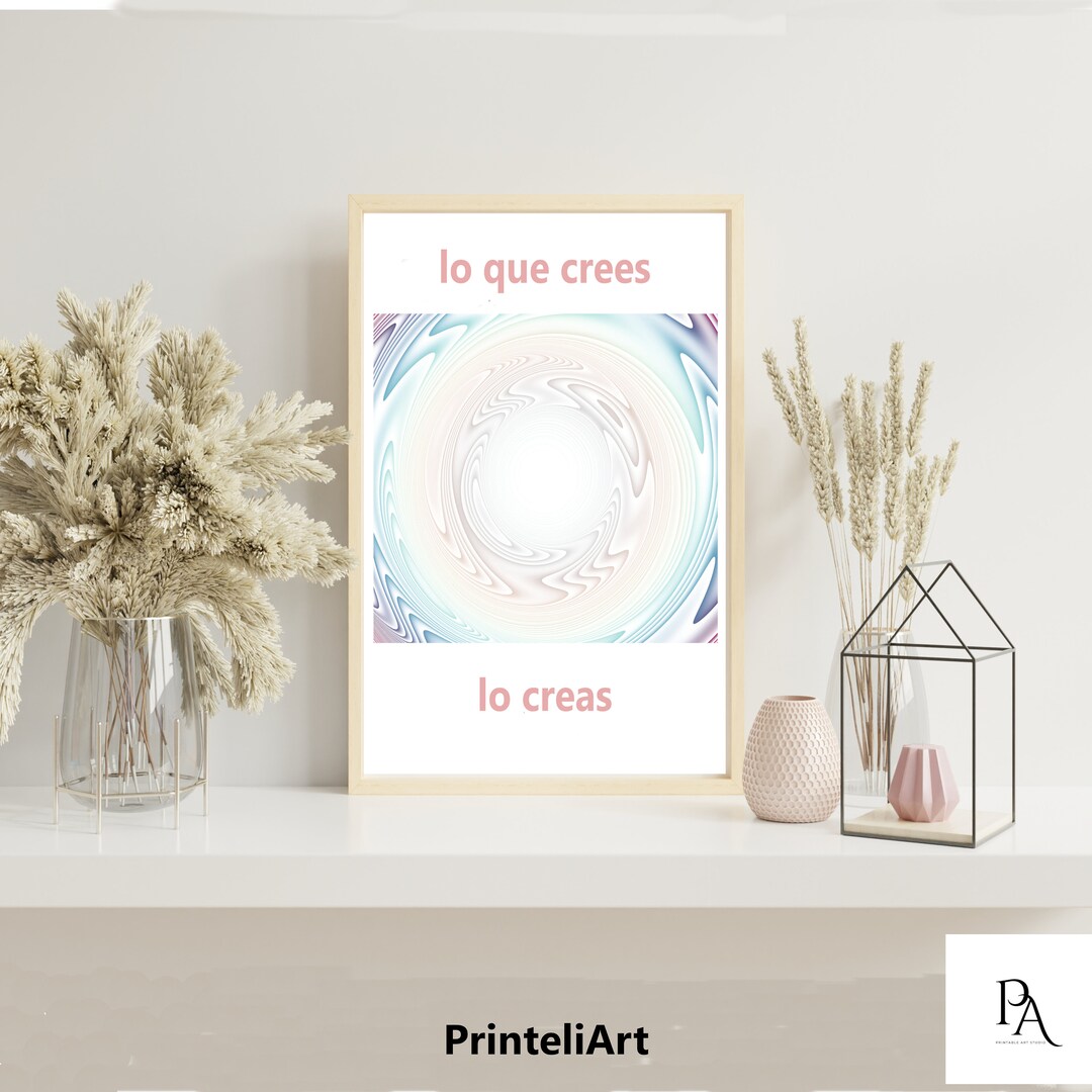 Affirmation Poster, Positive Sayings, DIY Spiritual Gift, Definition ...