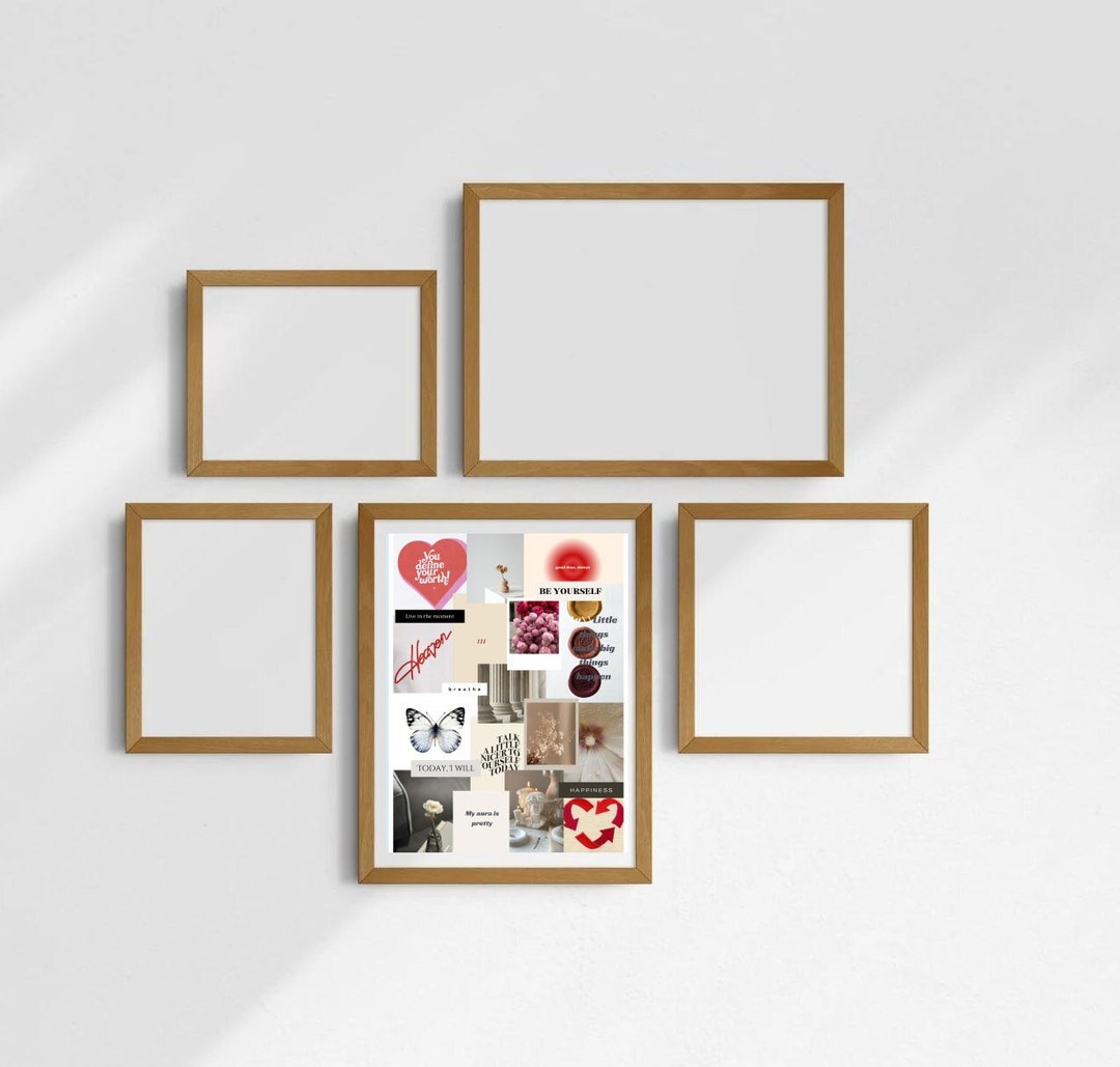 Aesthetic Collage Poster - Etsy