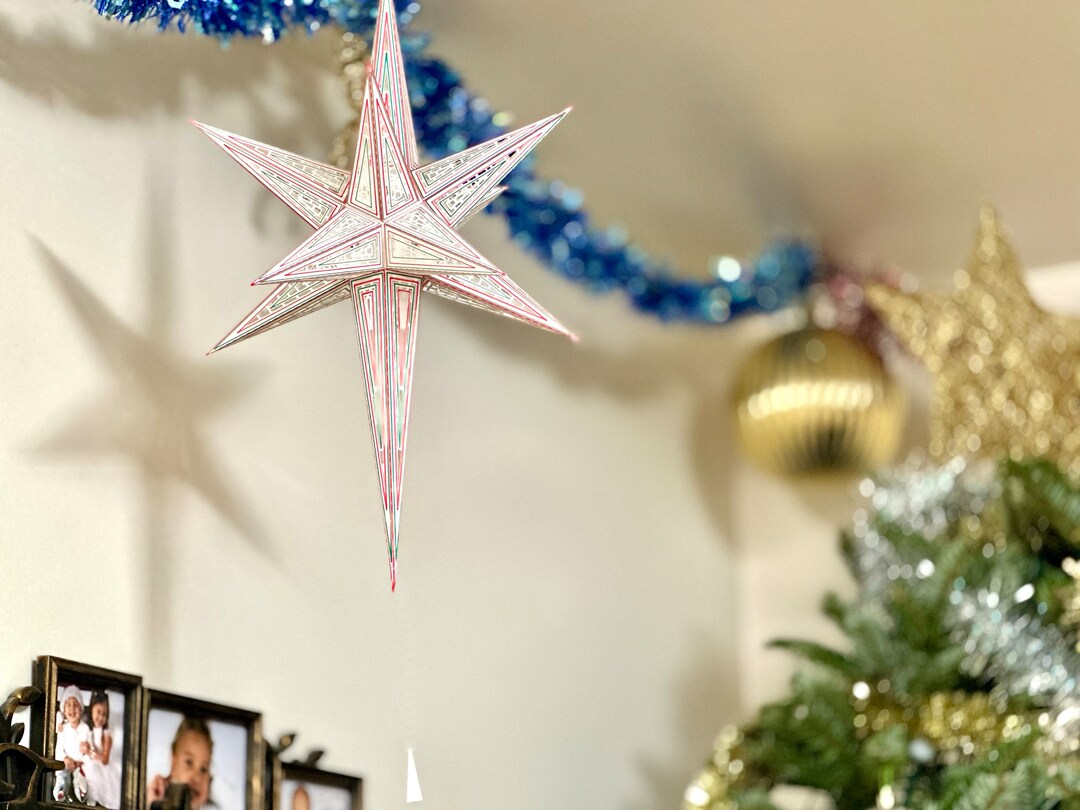 Paper Lantern, Illuminated Star, Decorations, LED Lights - Etsy