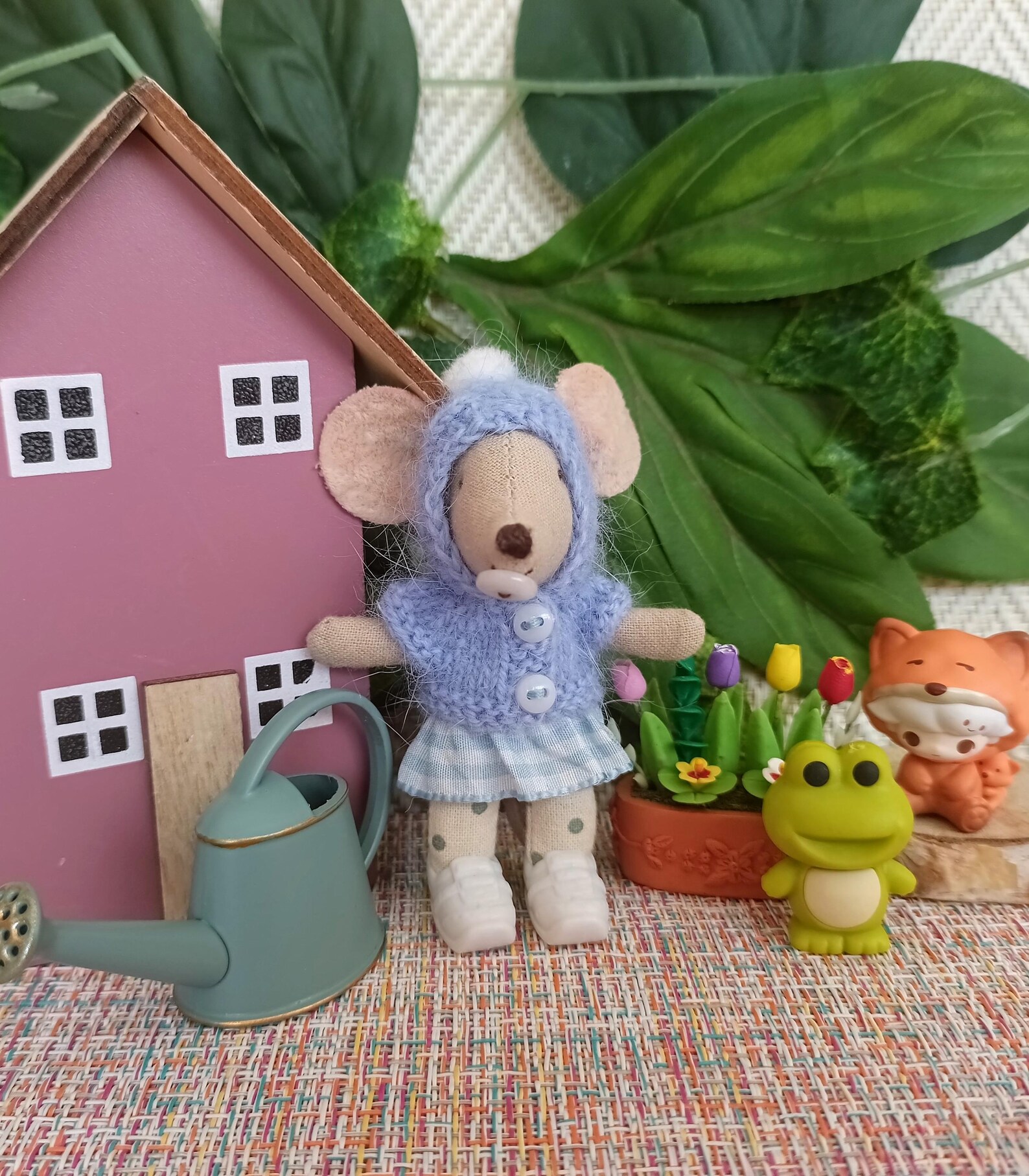 A Vest and Skirt for a 7cm Maileg Mouse - Etsy