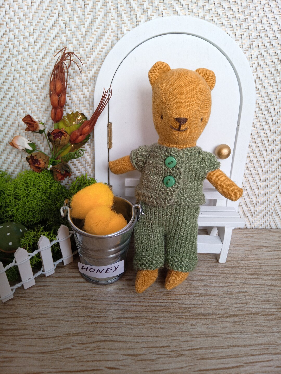 Maileg Teddy Bear Knitted Set - Etsy