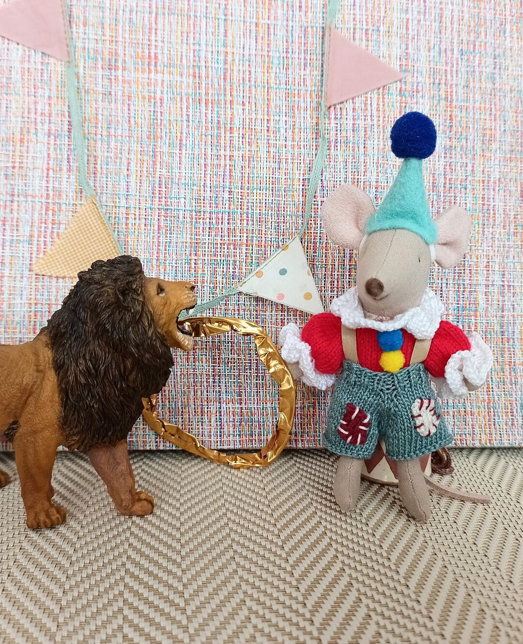 Clown Costume for a 11 Cm Maileg Mouse - Etsy