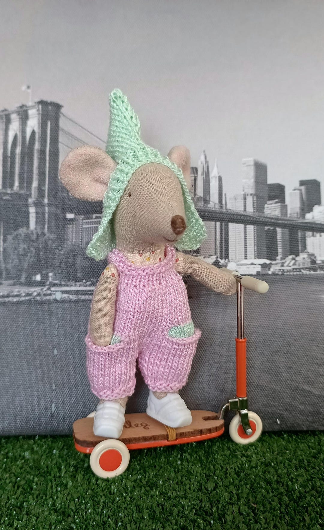 A Jumpsuit and a Hat for an 11 Cm Maileg Mouse - Etsy