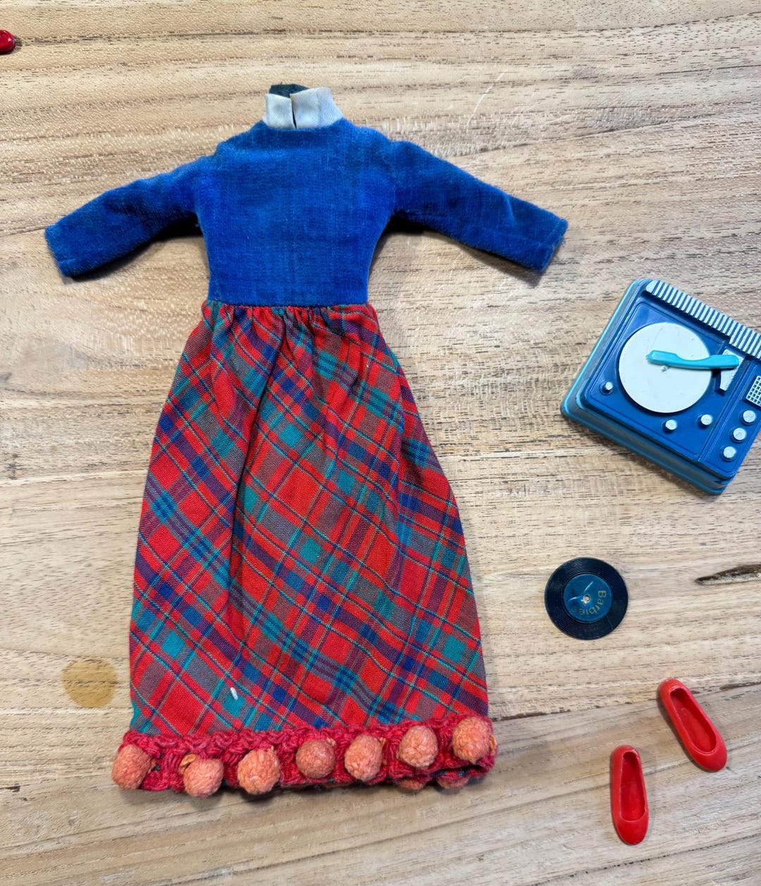 Skipper by Mattel Vintage Party Dress With Disc Player - Etsy