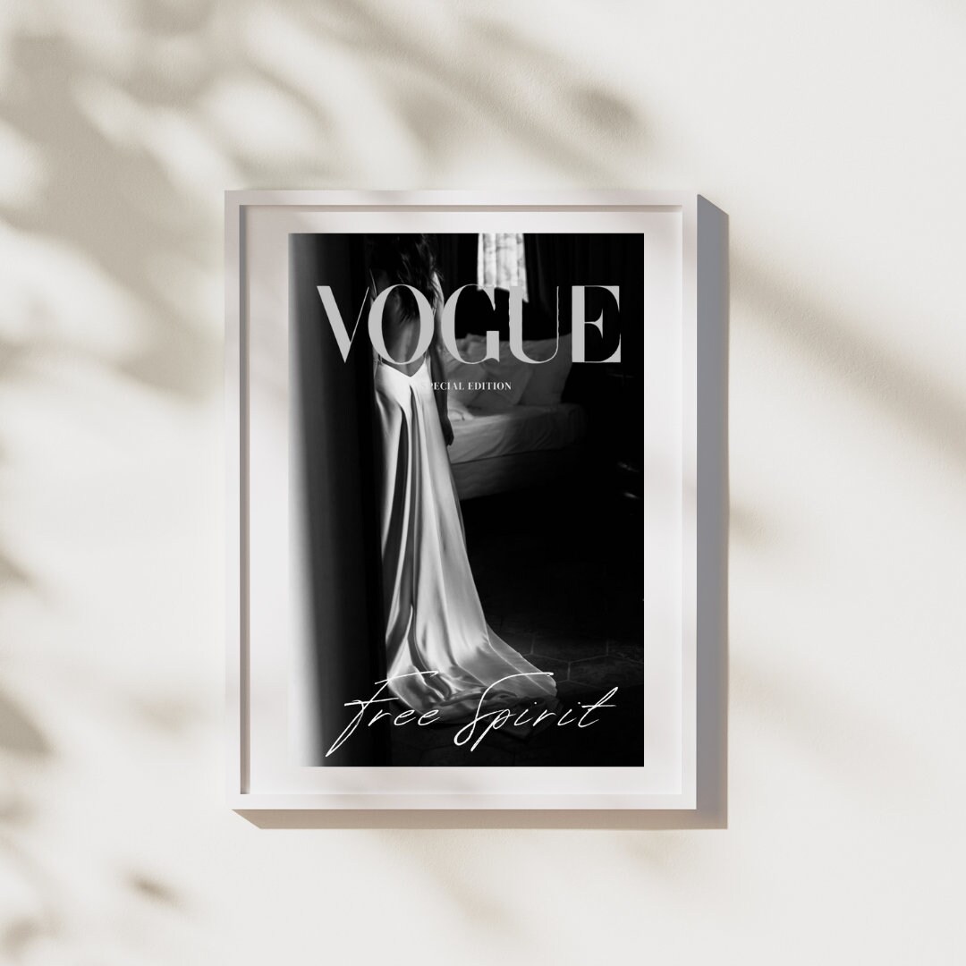 VOGUE Printable Poster Free Spirit - Etsy