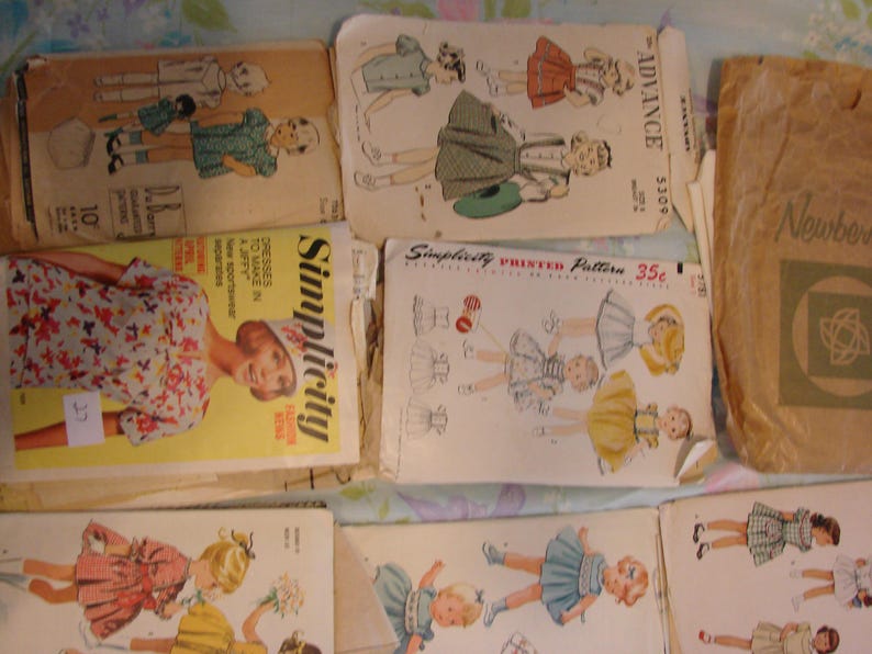 27# Mixed Lot of Older Style Patterns for Creating or Junk Journals - Etsy