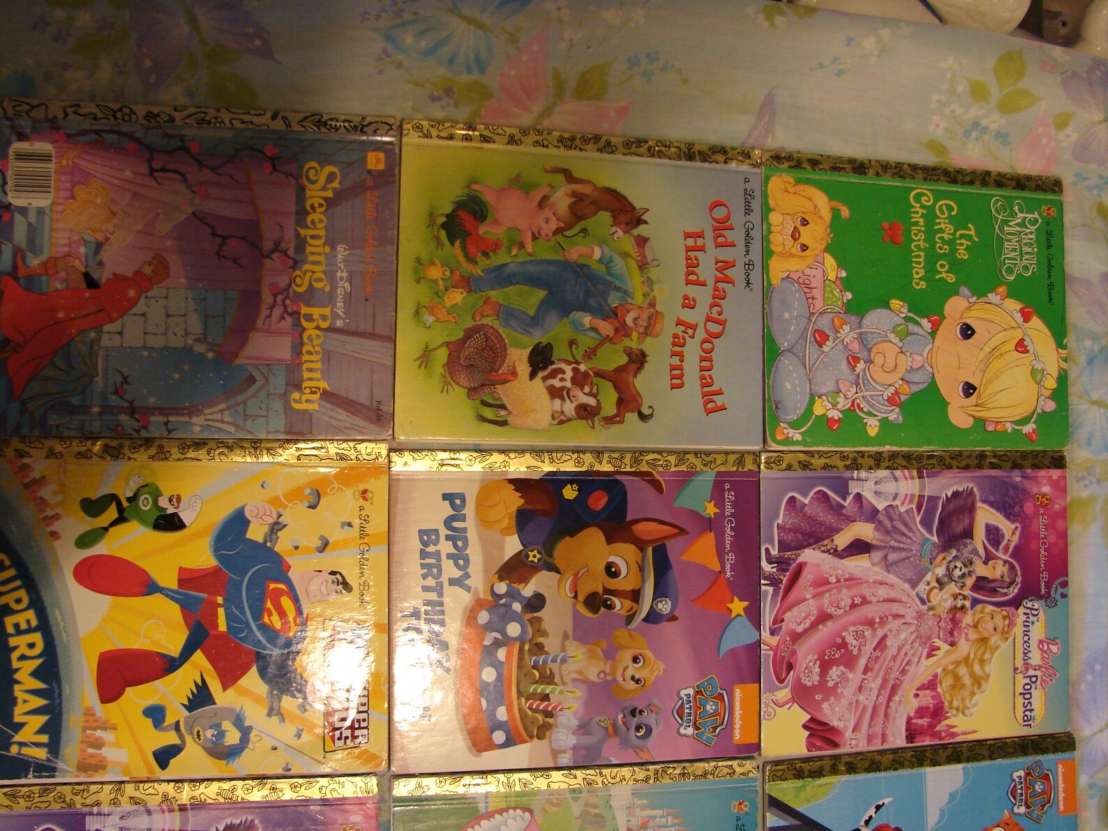 37# Mixed Lot of Older Style Books for Junk Journals, Little Golden ...