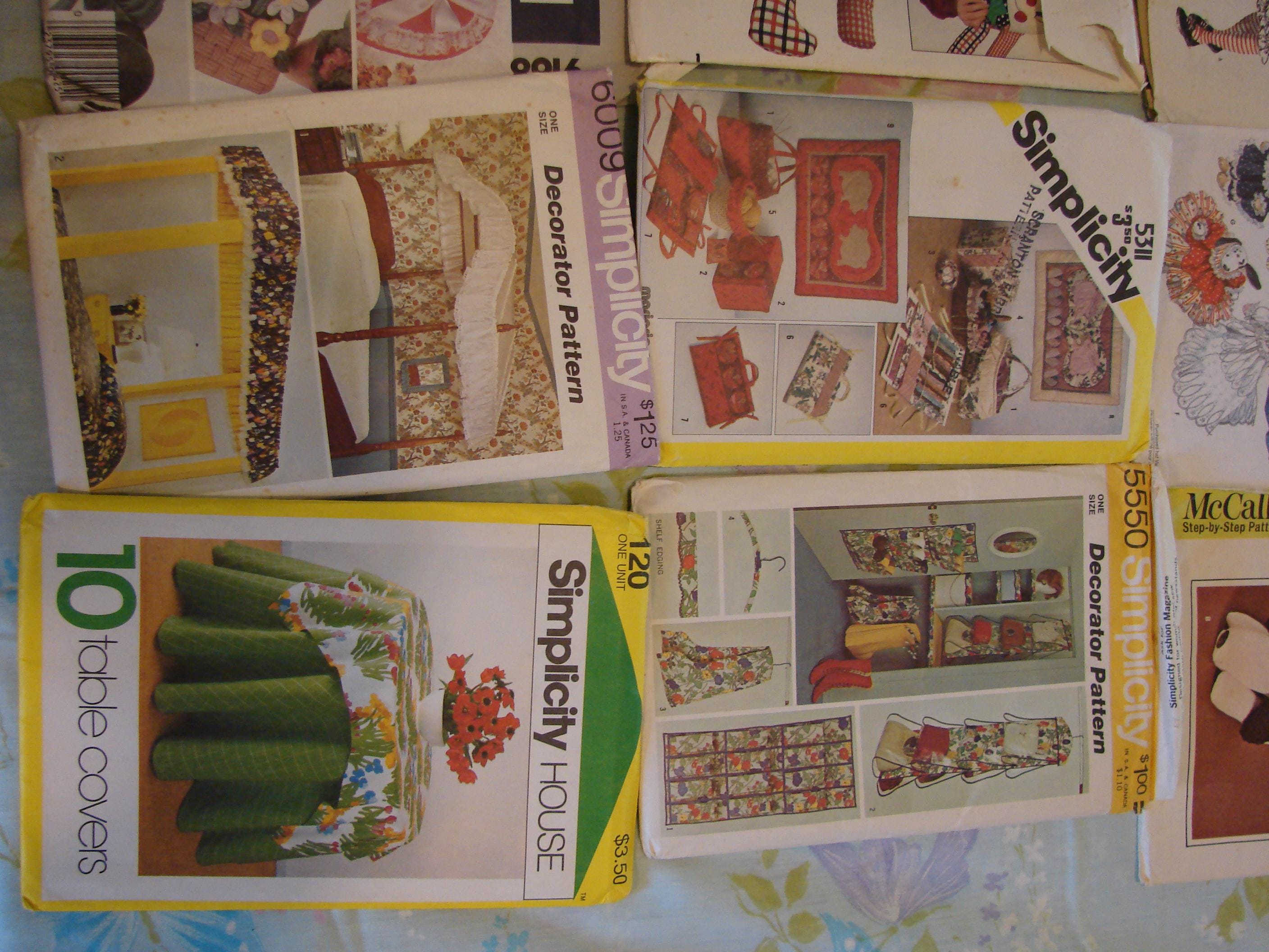 12# Mixed Lot of Older Style Patterns for Creating or Junk Journals - Etsy