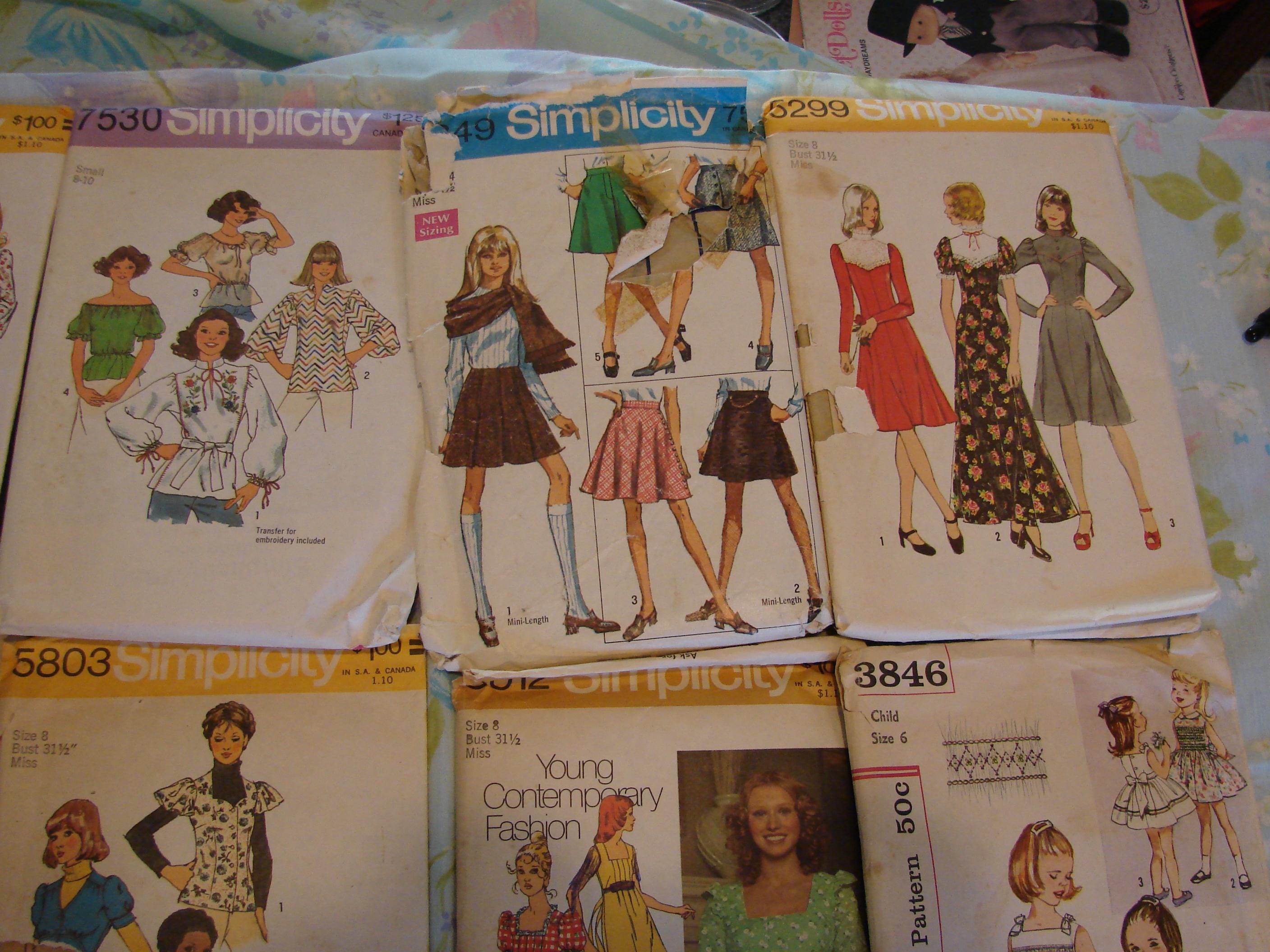 Mixed Lot of Older Style Patterns for Creating or Junk Journals #26 - Etsy