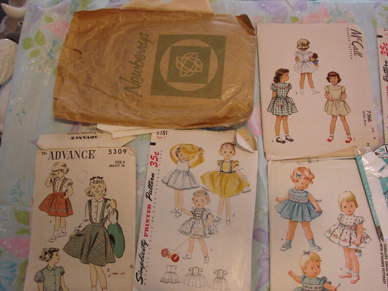 27# Mixed Lot of Older Style Patterns for Creating or Junk Journals - Etsy
