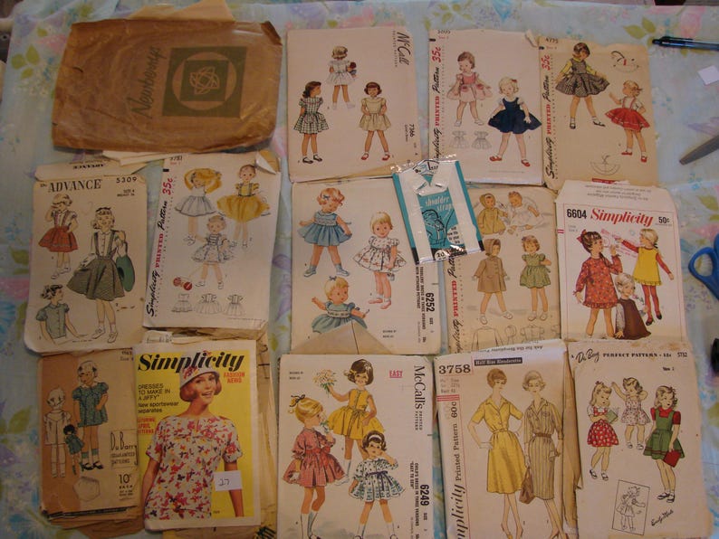 27# Mixed Lot of Older Style Patterns for Creating or Junk Journals - Etsy