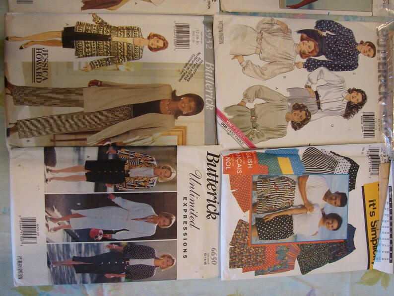 7# Mixed Lot of Older Style Patterns for Creating or Junk Journals - Etsy