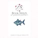 Tiny Tuna Brick Stitch Pattern - Brick or Peyote Stitch Pattern Based ...