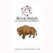 Buffalo or Bison Brick Stitch Pattern - Brick or Peyote Stitch Pattern ...