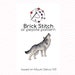 Full Moon Wolf Brick Stitch Pattern - Brick or Peyote Stitch Pattern ...