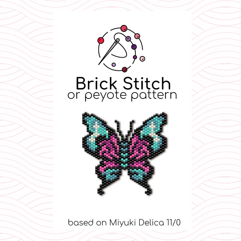 Beaded Butterfly Pattern - Etsy