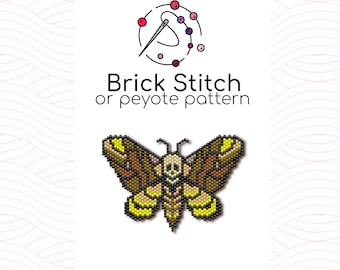 Sea Turtle Brick Stitch Pattern Brick or Peyote Stitch Pattern Based on ...