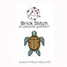 Sea Turtle Brick Stitch Pattern Brick or Peyote Stitch Pattern Based on ...