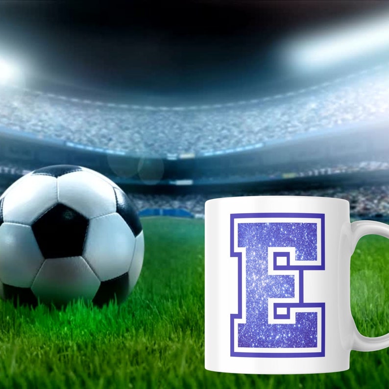 Blue Glitter Alphabet Bundle PNG Varsity Alphabet Bundle College Font ...