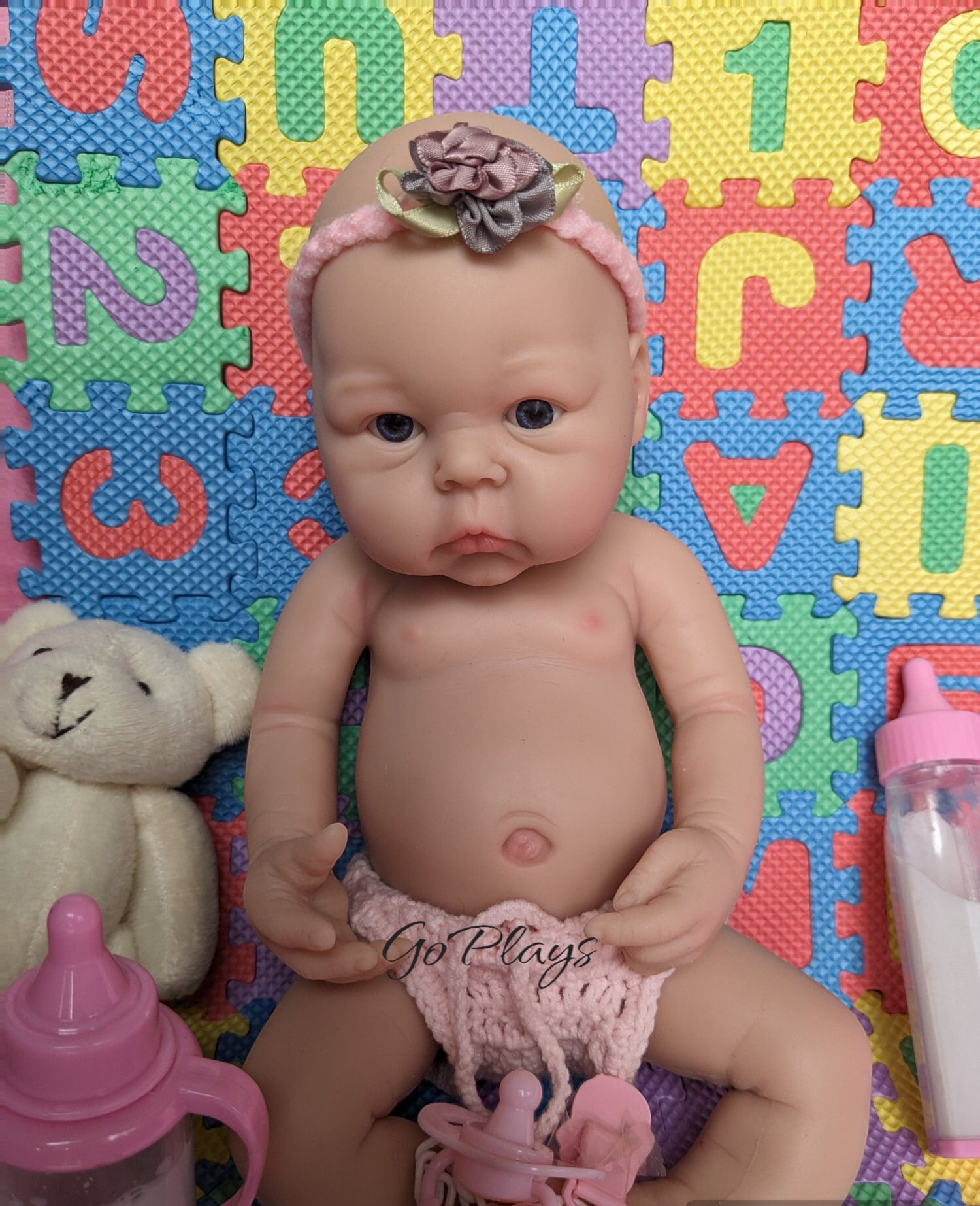 Full Body Ecoflex Silicone 13 Inch 3 Lbs Bathtub Realistic Doll,baby Girl, Toys for Girls,reborn ...