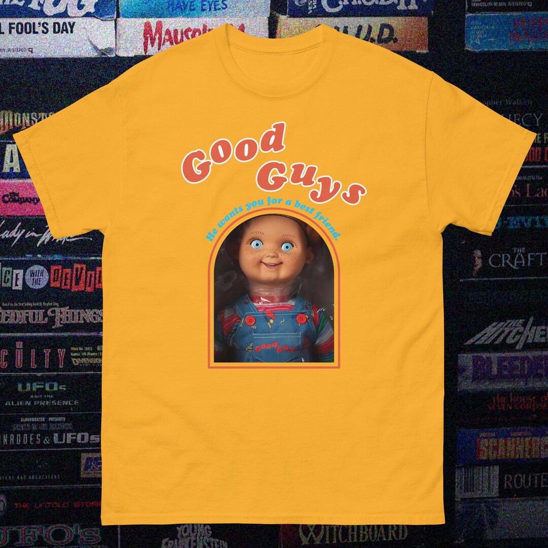 Child's Play Fan T-shirt Good Guys Halloween Horror Cult-classic Chucky ...
