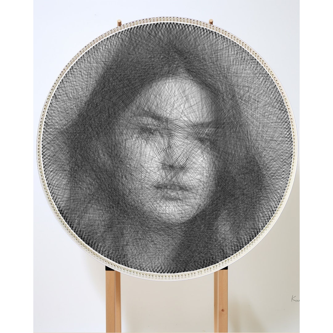 Create Your Own Unique Thread Painting With Our DIY String Art Kit ...