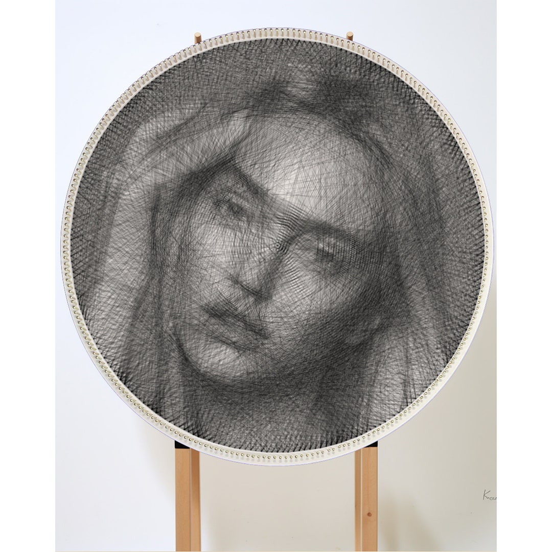 Create Your Own Unique Thread Painting With Our DIY String Art Kit ...