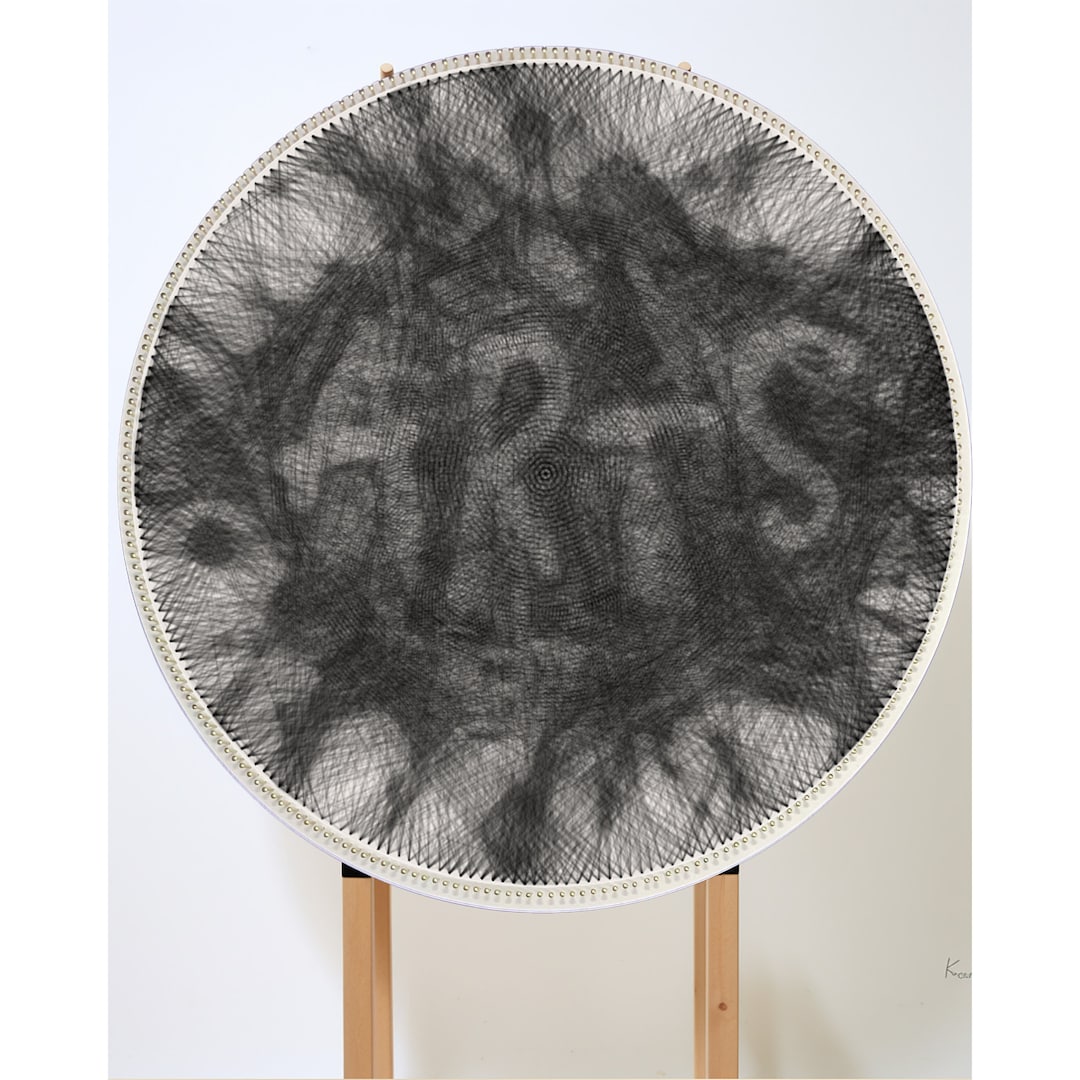 String Art Free Sample / Visualization — Computer-generated Images as a ...