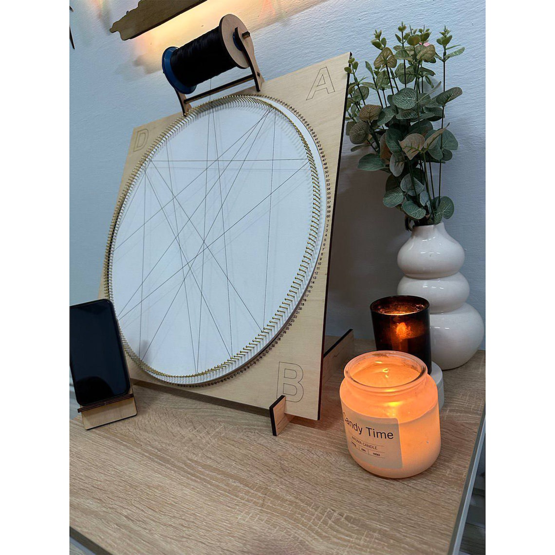 Create Your Own Unique Thread Painting With Our DIY String Art Kit ...