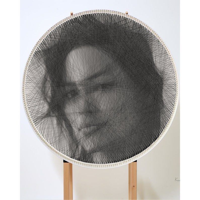 Create Your Own Unique Thread Painting With Our DIY String Art Kit ...