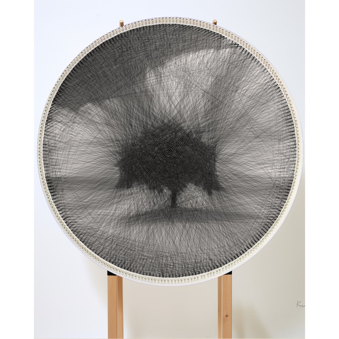 Create Your Own Unique Thread Painting With Our DIY String Art Kit ...